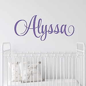 Custom Name Wall Decal - Personalized Name Girls Room Boys Room Kids Bedroom Nursery Decor Wall Sticker
