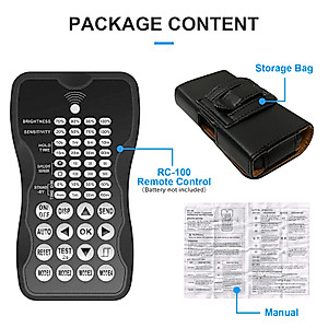 RC-100 Sensor Remote Control Programmer for LED Linear High Bay and UFO High Bay Light，360° Microwave Sensor