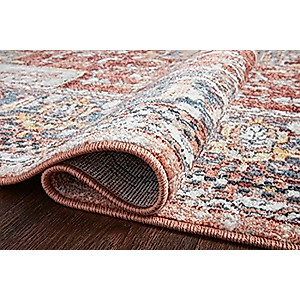 Loloi II Cassandra Collection CSN-01 Rust/Multi, Traditional 7'-10" x 10' Area Rug