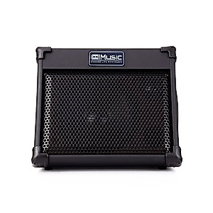 Coolmusic Portable Acoustic Guitar Amplifier, for Performers On The Go, Built-in Bluetooth (40W Battery-Powered)
