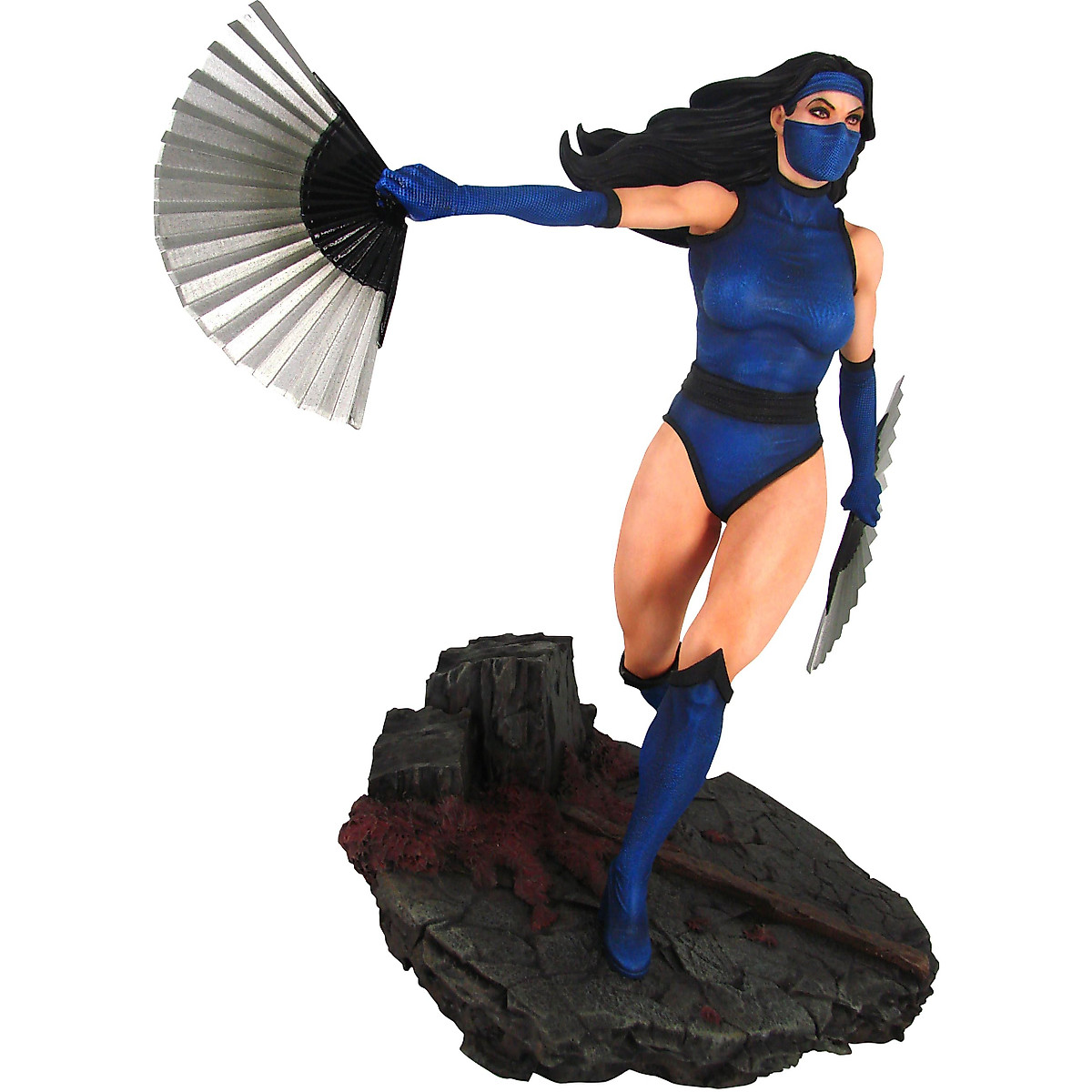 DIAMOND SELECT TOYS Mortal Kombat 11: Kitana PVC Figure, Multicolor