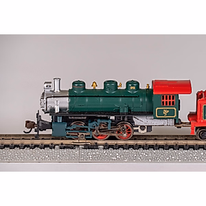 Bachmann Trains - USRA 0-6-0 SWITCHER Locomotive - NP&S® #25 - Christmas - N Scale