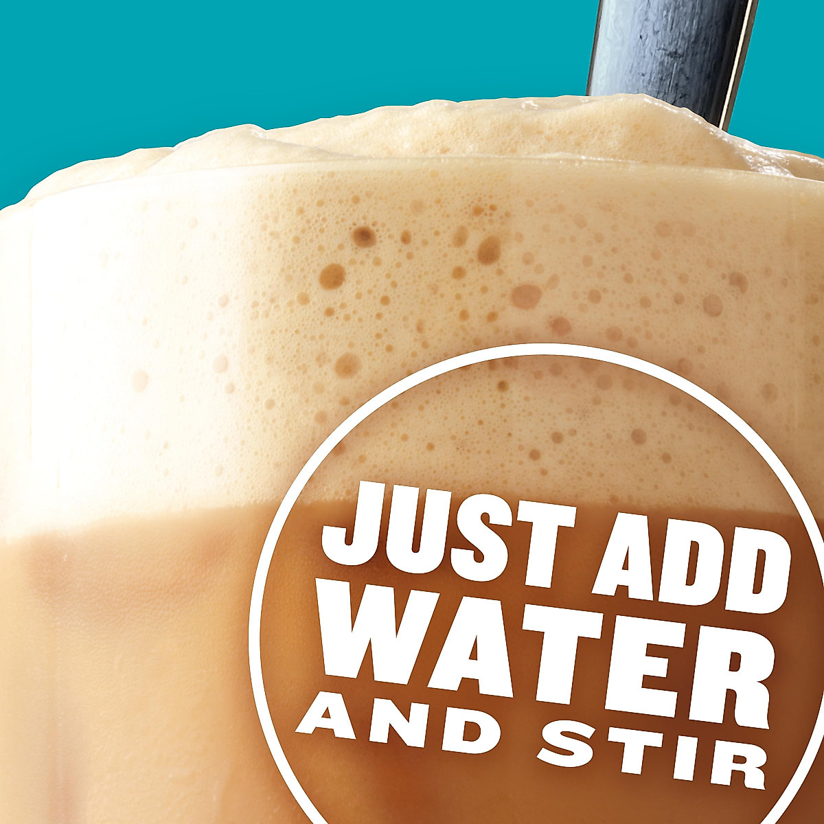 Maxwell House Iced Hazelnut Latte with Foam All in One Drink Mix, 5.82 oz, 6 Packets