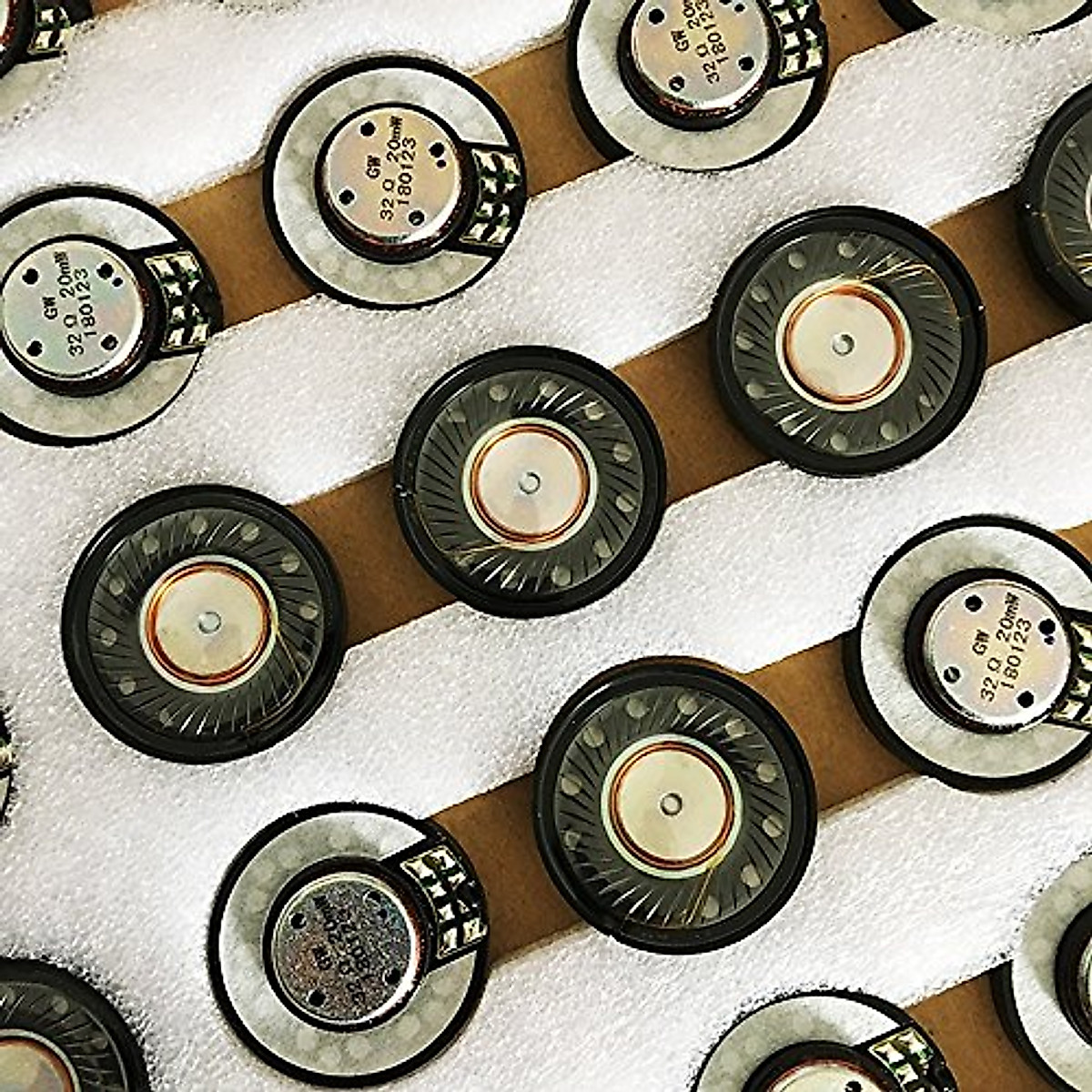 1pair 40mm Headphone Speaker Driver 32ohm for Bose quietcomfort QC2 QC15 QC25 QC35 QC3 AE2 OE2, Studio, Razer Kraken 7. 1, Akg K55, Marshall Major 2 Headset Replacement Speaker Parts