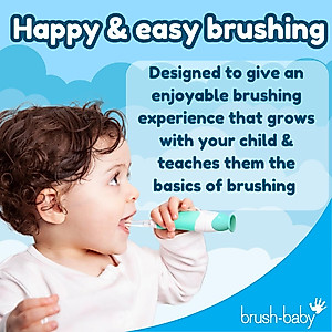 Brush-Baby BabySonic Replacement Heads (18-36 Month (Pack of 4))