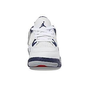 Jordan Air Jordan 4 Retro (Big Kid) White/Midnight Navy/Light Smoke Grey 6 Big Kid M