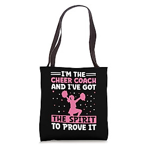 Cheerleading Coach Cheer Coach Cheerleader Cheer Training Tote Bag