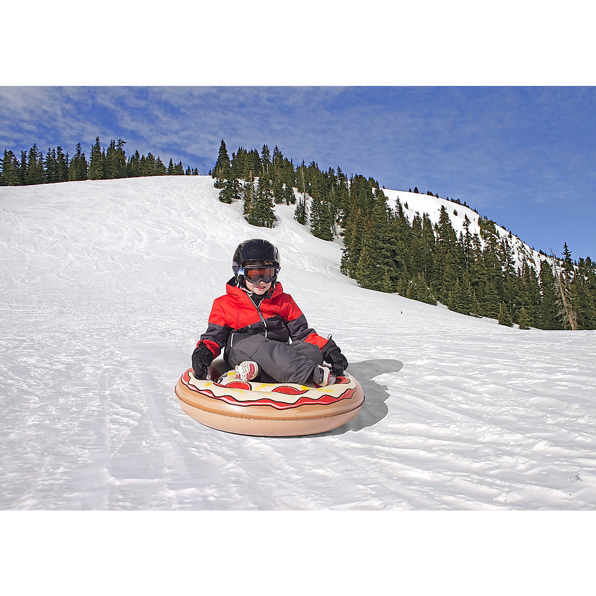 SPORTSSTUFF PIZZA Snow Tube Multi, 36 in.