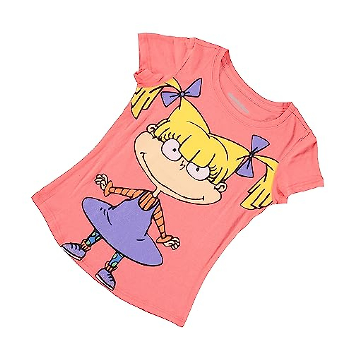Girls Angelica Rugrats T-Shirt - Girls 4-16 Coral