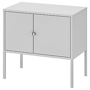 IKEA Lixhult Cabinet, Metal, Gray