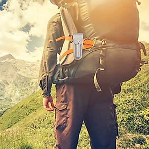 Wood Auger Drill Bit, 1.5" Survival Settlers Tools Scotch Eye Auger Bushcraft Gear And Equipment Manual Wood Auger Peg And Hole Maker Multitool With Leather Case For Camping And Outdoor Backpack (Beige)