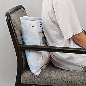 AIXINI a Bag of Animal Snack Pillow Plush Pudding Cat Panda Removable Stuffed Animal Sets Creative for Kids