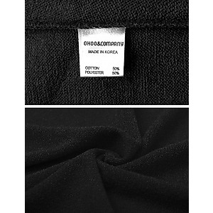 Ohoo Men's Hooded Poncho Cape Cloak Fashion Hoodie Pullover with Pockets / DCF702-BLACK-XL