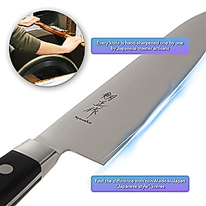 Syosaku Japanese Chef Knife Premium Molybdenum Stainless Steel, Gyuto 9.5-inch (240mm)