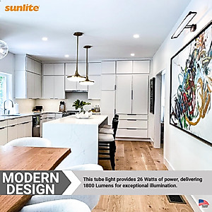 Sunlite PLT26/E/SP Compact Fluorescent Plug-in PLT 4-Pin Triple Tube, 26 Watts, 4-Pin GX24q3 Base, 1800 Lumens, 4100K Cool White, 10 Pack