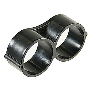 Irrigation Fittings Kit for 1/2" Tubing 20 PIECE SET - 5 Tees, 5 Couplings, 5 Elbows, 5 End Cap Figure 8 Plugs - Barbed Connectors (For Rain Bird 16mm .520 ID and Compatible Drip or Sprinkler Systems)