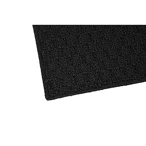 Garland Rug Town Square Rug, 2-Feet by 5-Feet, Black