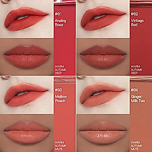 ETUDE Fixing Tint #05 Midnight Mauve| Long Lasting High Pigmented Liquid Lipstick |Waterproof Lightweight Matte Finish Lip Stain| Full Coverage