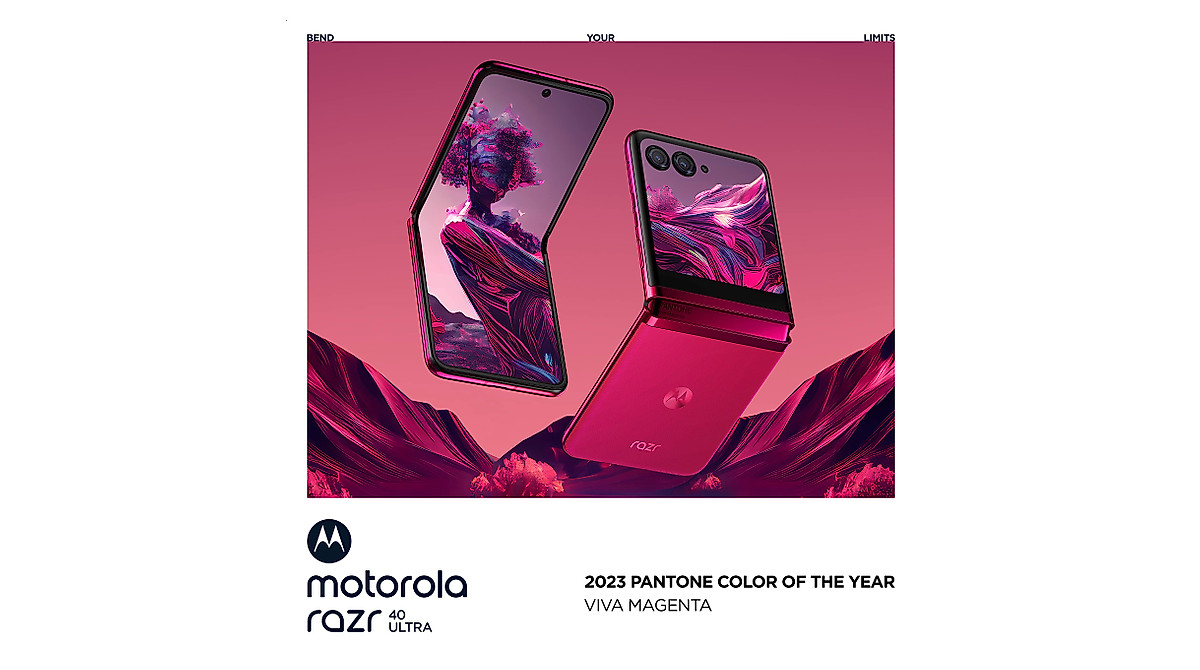 Motorola Razr 40 Ultra 5G Smartphone with 256GB Storage & 8GB RAM