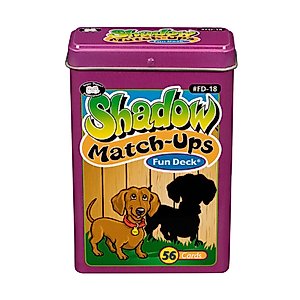 Super Duper Publications | Shadow Match-Ups Fun Deck Flash Cards | Educational Learning Resource for Children