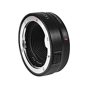 Lens Adapter Electronic Autofocus Conversion Ring Compatible with Canon EF/EF-S Lenses and Canon Mirrorless Digital Cameras EOS R R5 R6 R7 R10 RP C70 Series Cameras