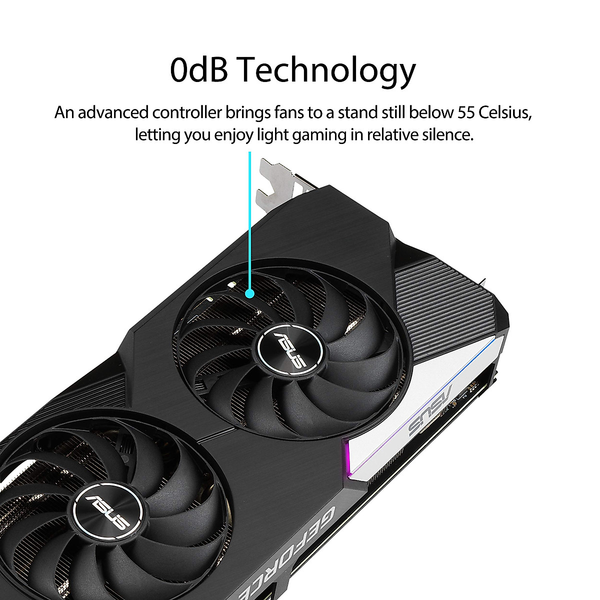 Asus Dual NVIDIA GeForce RTX 3070 V2 OC Edition Gaming Graphics Card (PCIe 4.0, 8GB GDDR6 Memory, LHR, HDMI 2.1, DisplayPort 1.4a, Axial-tech Fan Design, Dual BIOS, Protective Backplate)