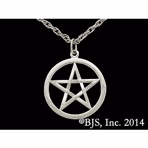 Badali Jewelry Officially Licensed Harry Dresden's Pentacle Necklace, Jim Butcher's Dresden Files directly from in WHITE BRONZE