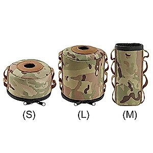 ODOORACT 3pcs Propane & Butane Fuel Tank Cover, Portable Ventilated Propane & Butane Protector Storage Bag for Gas Tank Fuel Tank Camping Protector Storage Bag Gas Cylinder Tank Accessories