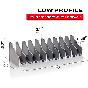 Plier and Wrench Organizer Rack (2 Pack)