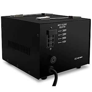 ROCKSTONE POWER 5000 Watt Voltage Converter Transformer - Heavy Duty Step Up/Down AC 110V/120V/220V/240V Power Converter - Circuit Breaker Protection – DC 5V USB Port - CE Certified [3-Year Warranty]