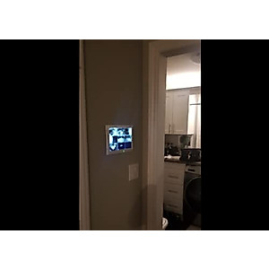 Kenuco White 10.1" LED Monitor with HDMI/VGA/Composite/RCA Input