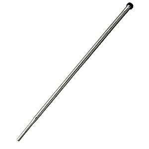 Westbrass D114-05 3/8" x 20" Corrugated Riser for Faucet and Toilet, Polished Nickel