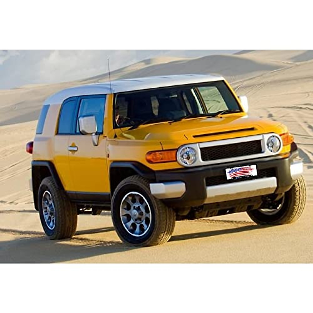 License Plate Frames for Cowboys 1 Pack, Black License Plate Frame Holder Metal, Universal American Tag Frames,Waterproof and Anti-Rust