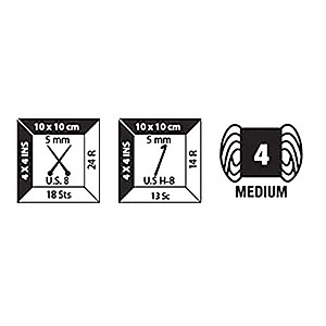 Bernat Baby Velvet Yarn - 3.5 Oz, Vapor Gray - 3 Pack Bundle with Bella's Crafts Stitch Markers