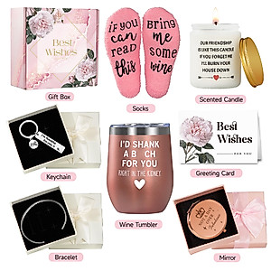 GiftPeak Sister Gifts from Sister - Sister Birthday Gift Ideas, Christmas Gifts for Sister, 8 Pieces Birthday Gifts from Sister, Unique Gifts for Sister Bestie Best Friends Soul Sister