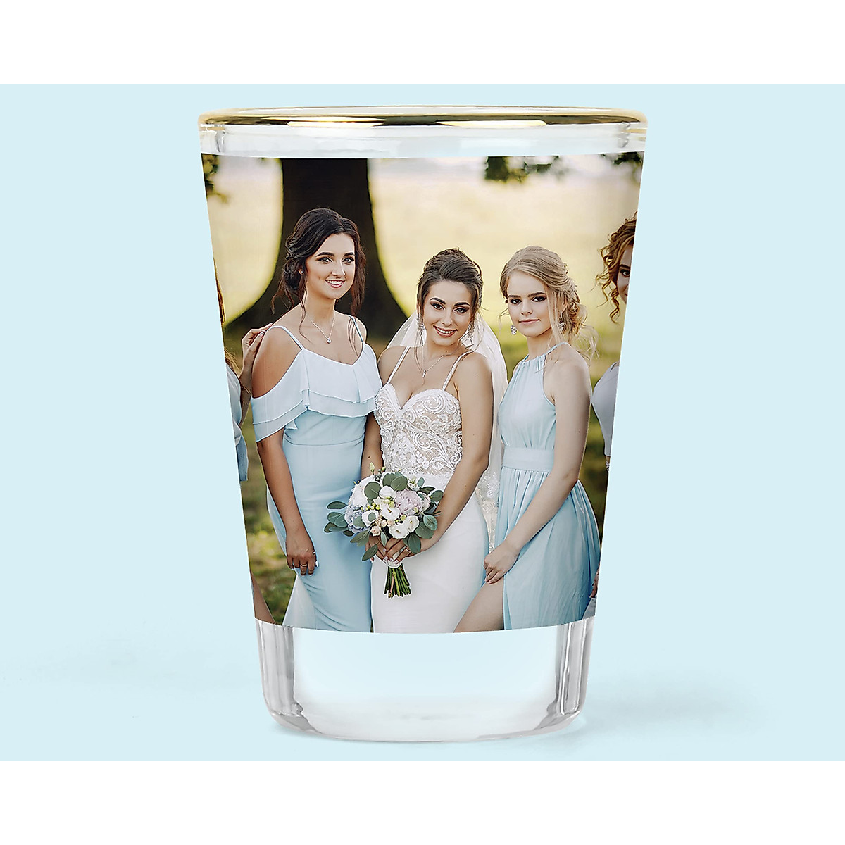 Custom Shot Glasses - Customized Shot Glass - Picture Shot Glasses - Wedding Shot Glass - Personalized Shot Glasses - Birthday Shot Glass