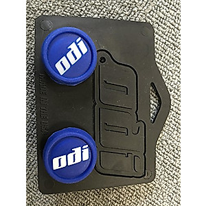 Old Dutch International ODI BMX 2 Colour Push In Plugs - Blue,One Size, F72PPU