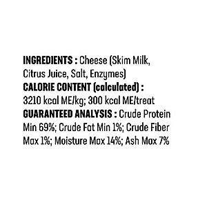 Himalayan Dog Chew Original Yak Cheese Dog Chews, 100% Natural, Long Lasting, Gluten Free, Healthy & Safe Dog Treats, Lactose & Grain Free, Protein Rich, Mixed Sizes, Dogs 55 Lbs & Smaller, 3.3 oz