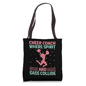 Cheerleading Coach Cheer Coach Cheerleader Cheer Training Tote Bag