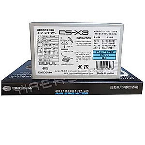 Squash Air Spencer Bundle of CS-X3 Squash Air Freshener Unit and Refill Cartridge 2 Packs