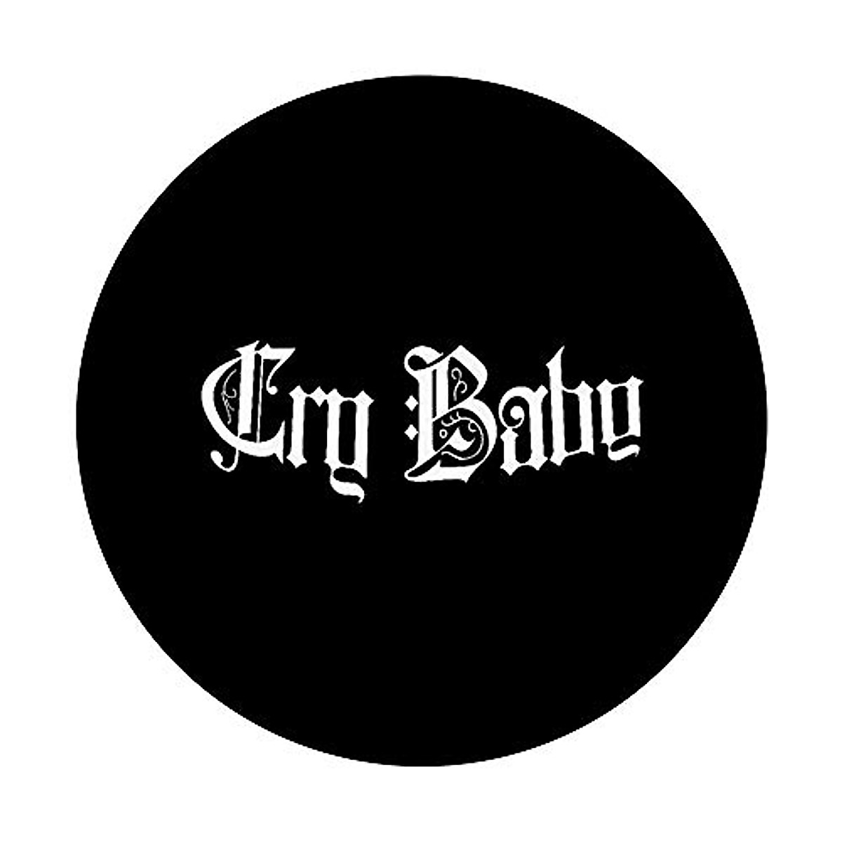 Cry Baby Graphic Logo for Renaissance Hipster Friend PopSockets Swappable PopGrip