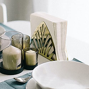 200 Count 2 Ply White Beverage Napkins Disposable Four Fold Cocktails Paper Napkins 9.8" X 9.8 " unfolded for Party and Every Day Use