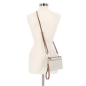 Mundi Brady RFID Wallet Purse Cell Phone Crossbody Bag For Women, Bridgehampton Sand