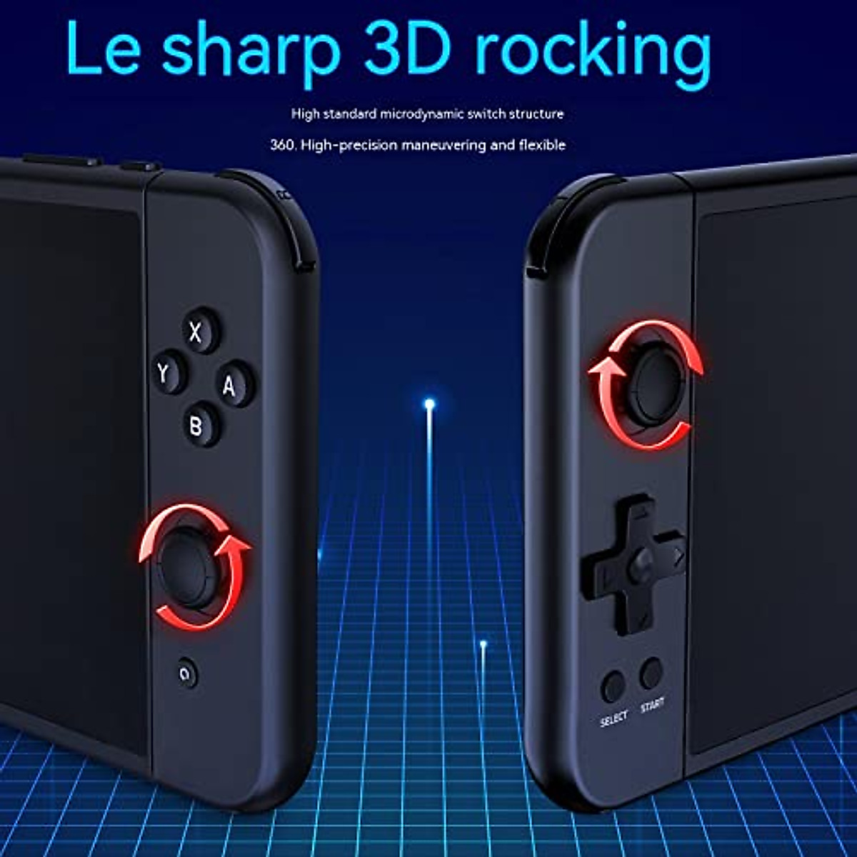 SERYUB The upgraded handheld X70 7-inch IPSHD screen features OpenSource system support for a controller connected to 64gb HD output… (7-inch)
