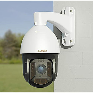 SUNBA Auto Tracking PTZ Camera PoE+ Outdoor, 36X Optical Zoom 5MP Smart Security Dome, RTMP for YouTube Live Streaming, Two-Way Audio, Night Vision up to 1500ft (P636 V2, Performance Series)