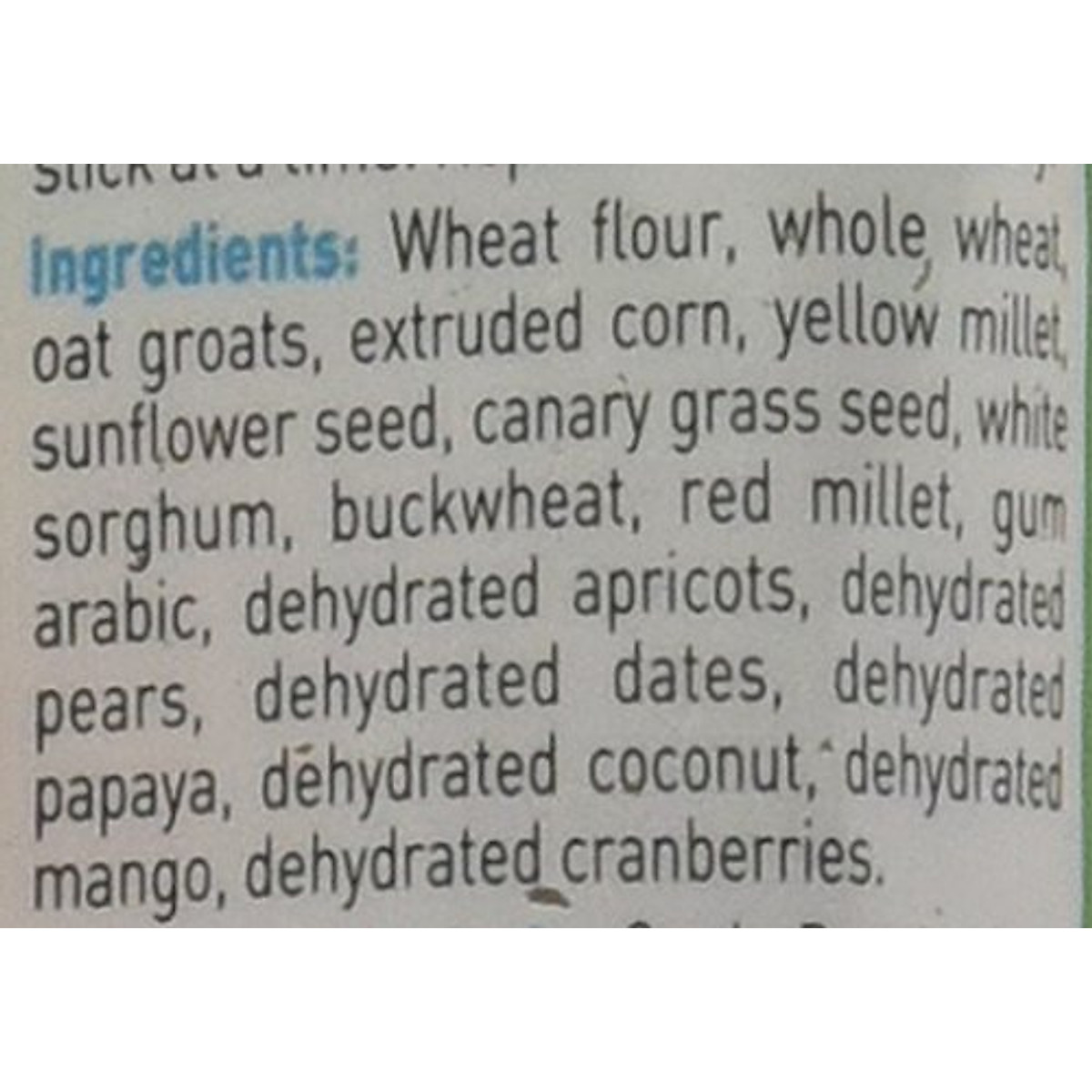 Living World Cockatiel Fruit Treat Sticks, 4-Ounce