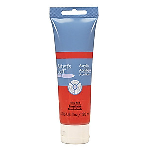 Artist's Loft Acrylic Paint, 4 oz (Deep Red)