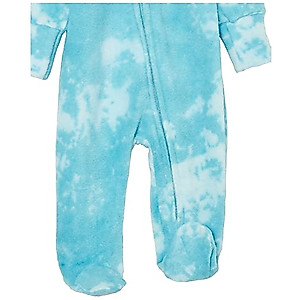 Hurley Baby Girls Multi-pack Footed Coverall, Glacier/Blue, 3M US
