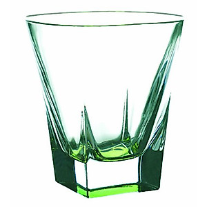 Fusion Crystal Multicolor Double Old fashion Set