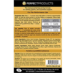 Perfect Prep Prep EQ Gold Pellets 2lb 2LB